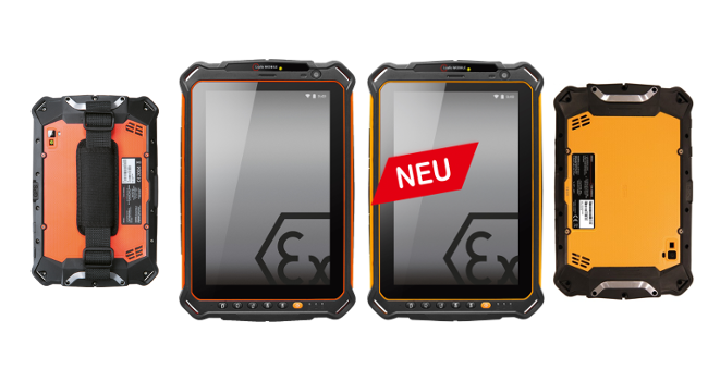 ATEX Tablet für Zone 1/21 & 2/22 | SATOMEC AG Automation Systems